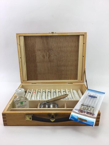 Oil Paints & Accessories from the Estate of Artist, Ben Marcune
